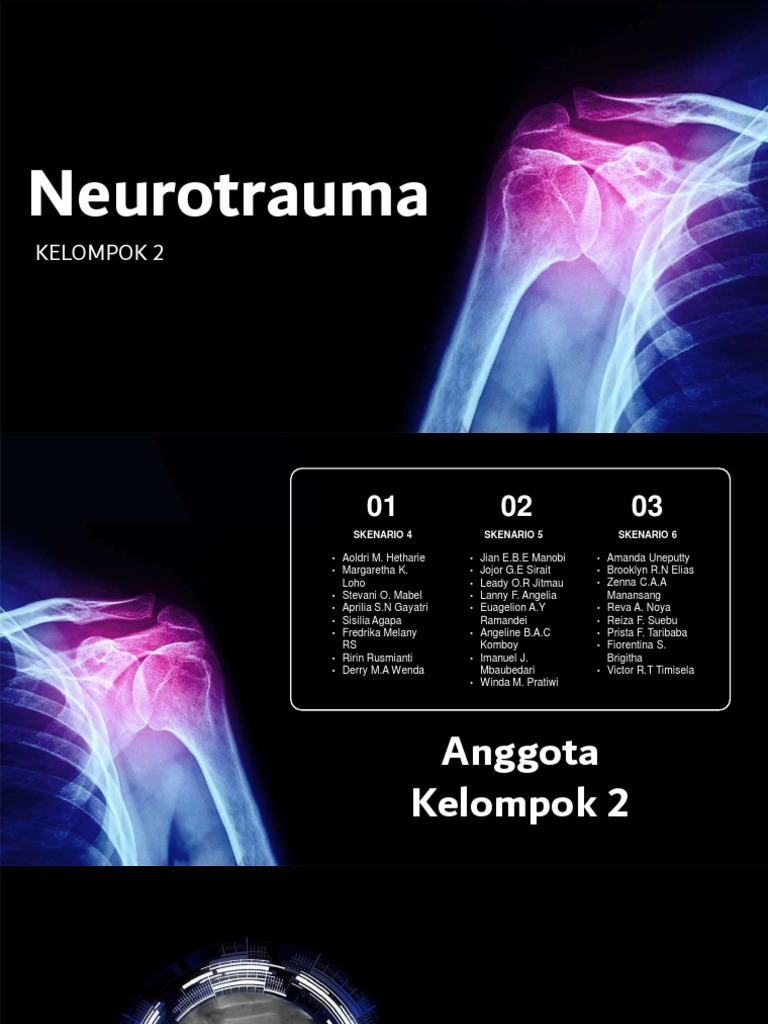 Neurotrauma PPT (Kel.2) | PDF