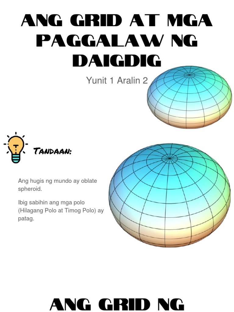 Grid at Mga Paggalaw NG Daigdig | PDF