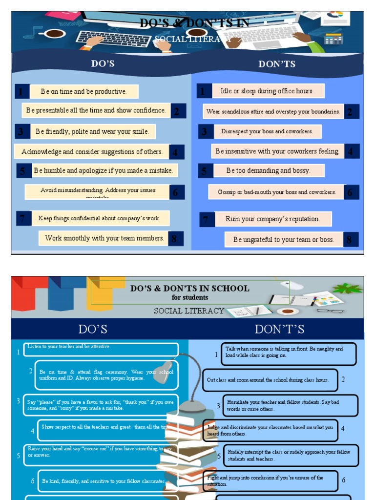 Infographics About Social Literacy | PDF