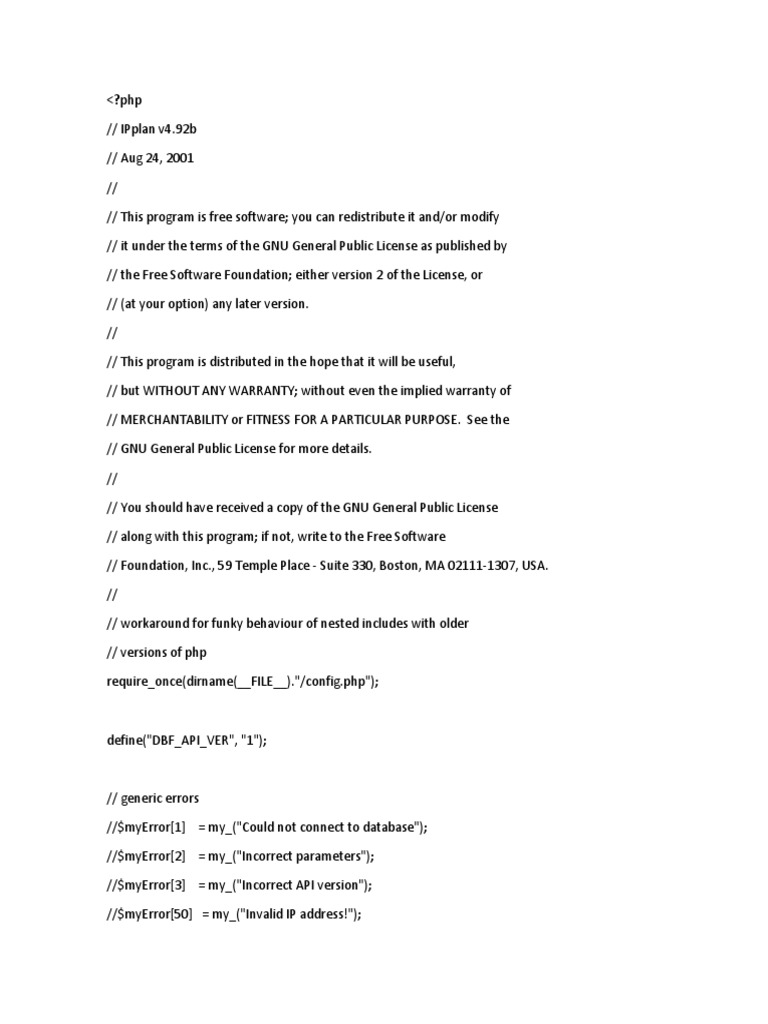 Class Dbflib | PDF | Database Transaction | Software Engineering