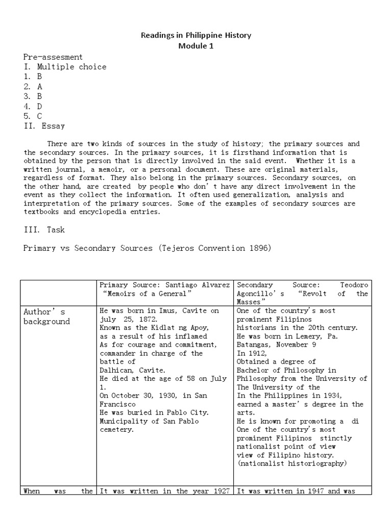 Philippine History Sources | PDF | Philippines