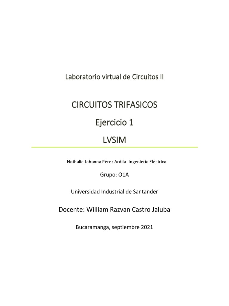 Ejercicio 1 Circuitos Trifasicos LVSIM Nathalie Johanna Perez Ardila ...