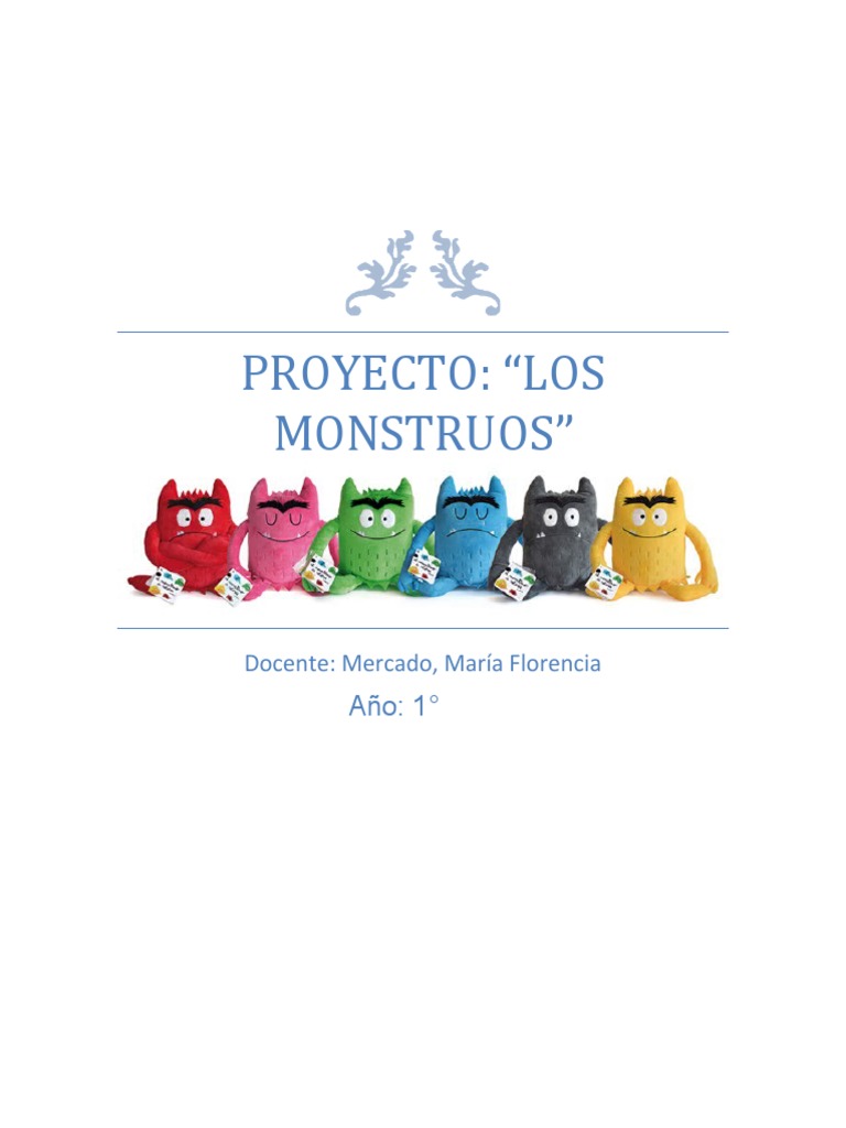 Proyecto Monstruos | PDF | Evaluación | Plan de estudios