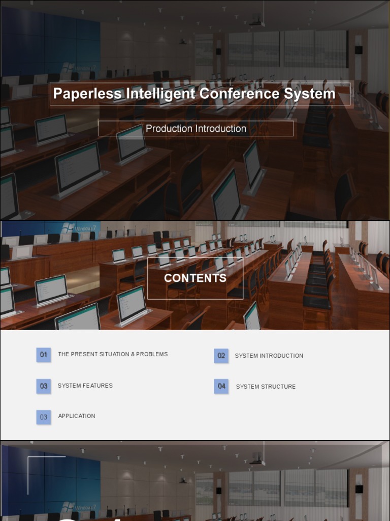 Paperless Conference System | PDF | Computer Terminal | Streaming Media