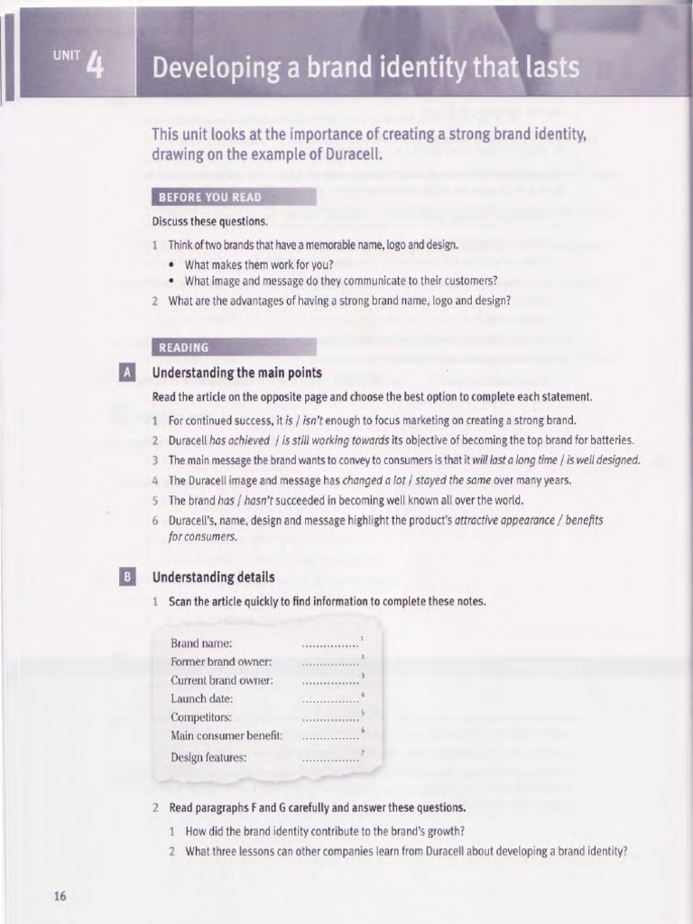 Building a Lasting Brand Identity | PDF | Brand | Promotion And ...