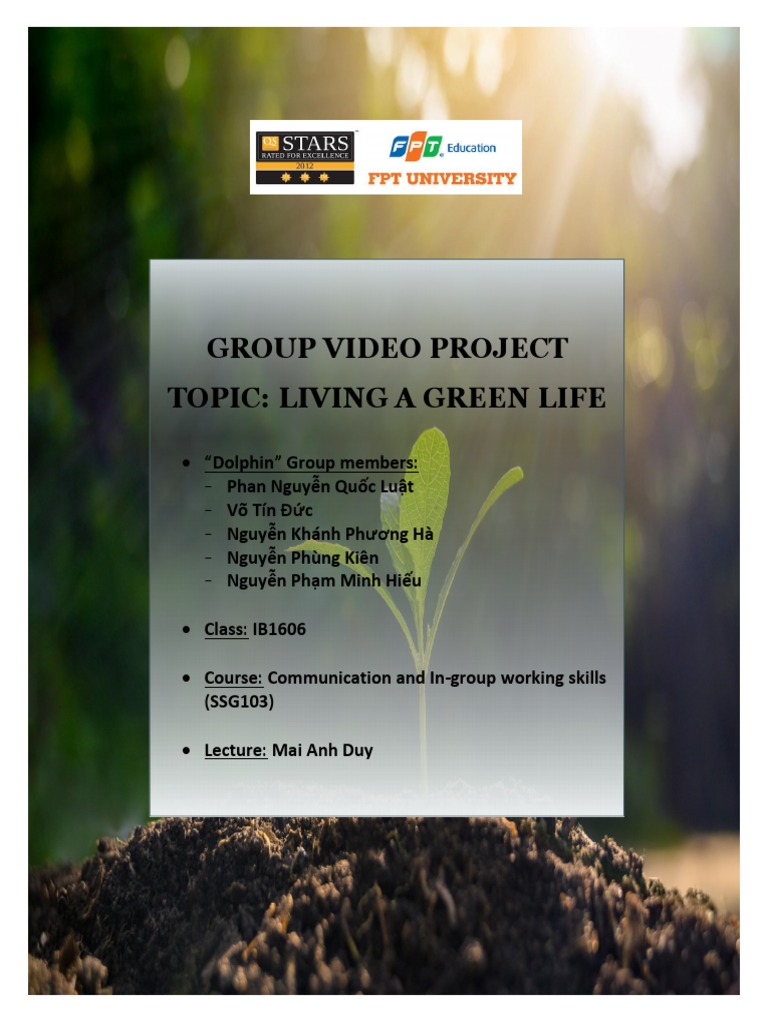 Green Living Awareness Project Overview | PDF | Foods | Climate Change