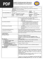 Explicit Teaching Lesson Plan in English | PDF | Verb | Lesson Plan