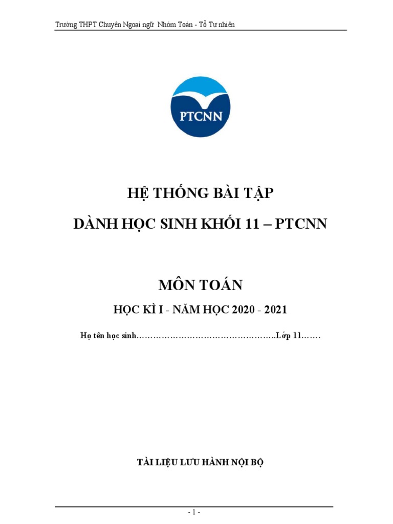 BT HK1 2020 2021 | PDF