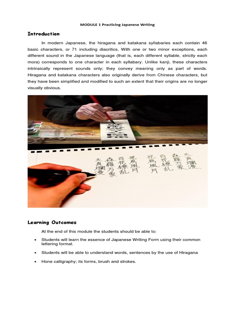 Japanese Writing: Hiragana & Katakana | PDF | Kanji | Japanese Language