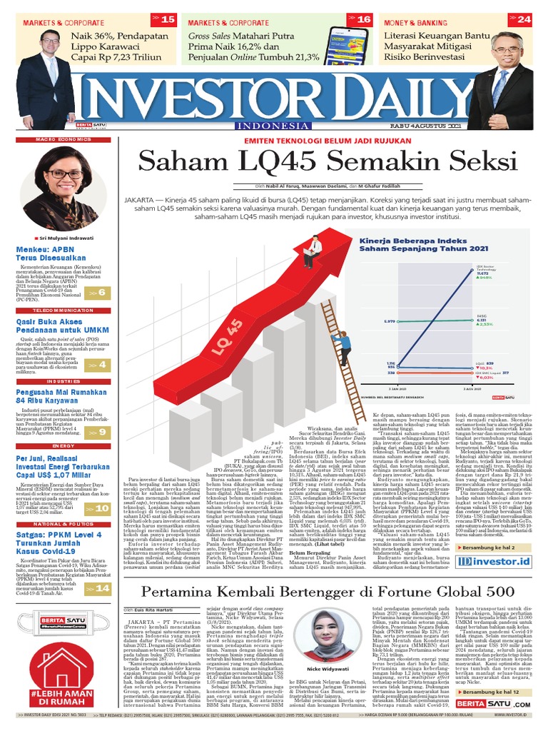 Investor Daily 04 Juli 2021 | PDF