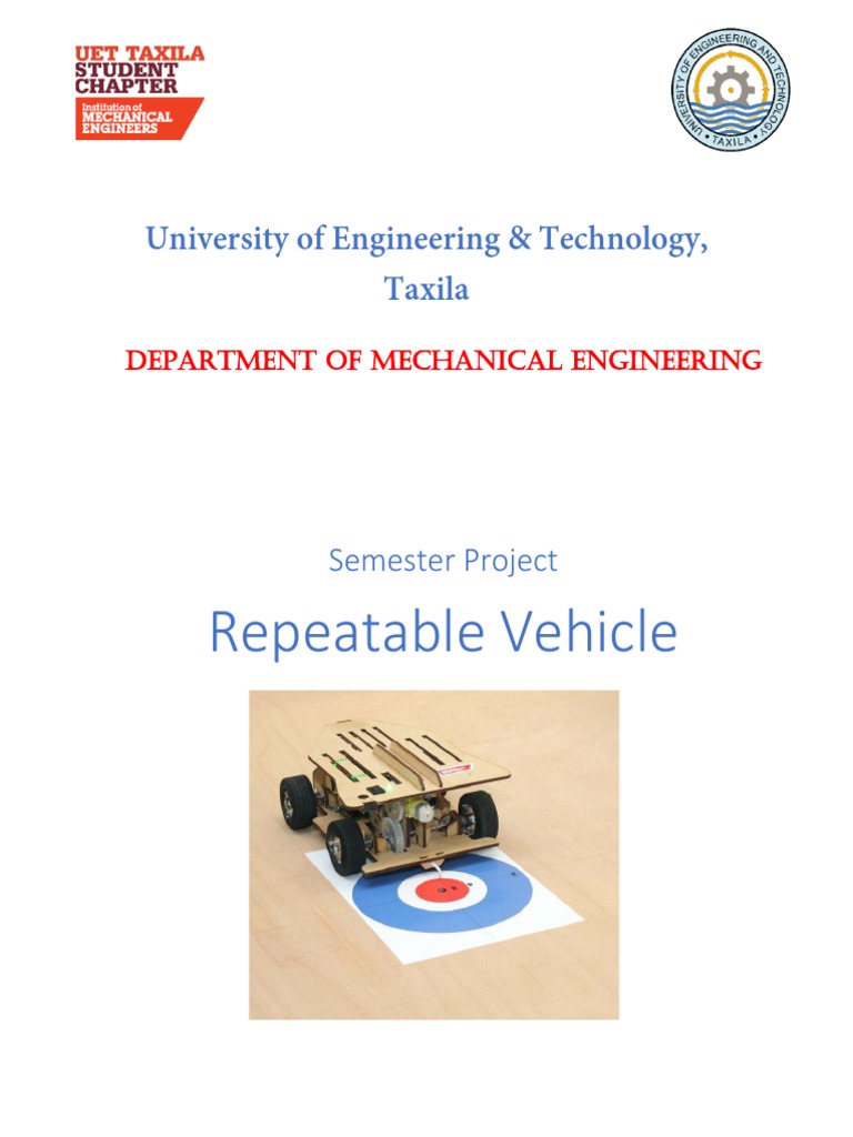 Repeatable Vehicle - Semester Project | PDF | Design | Engineering