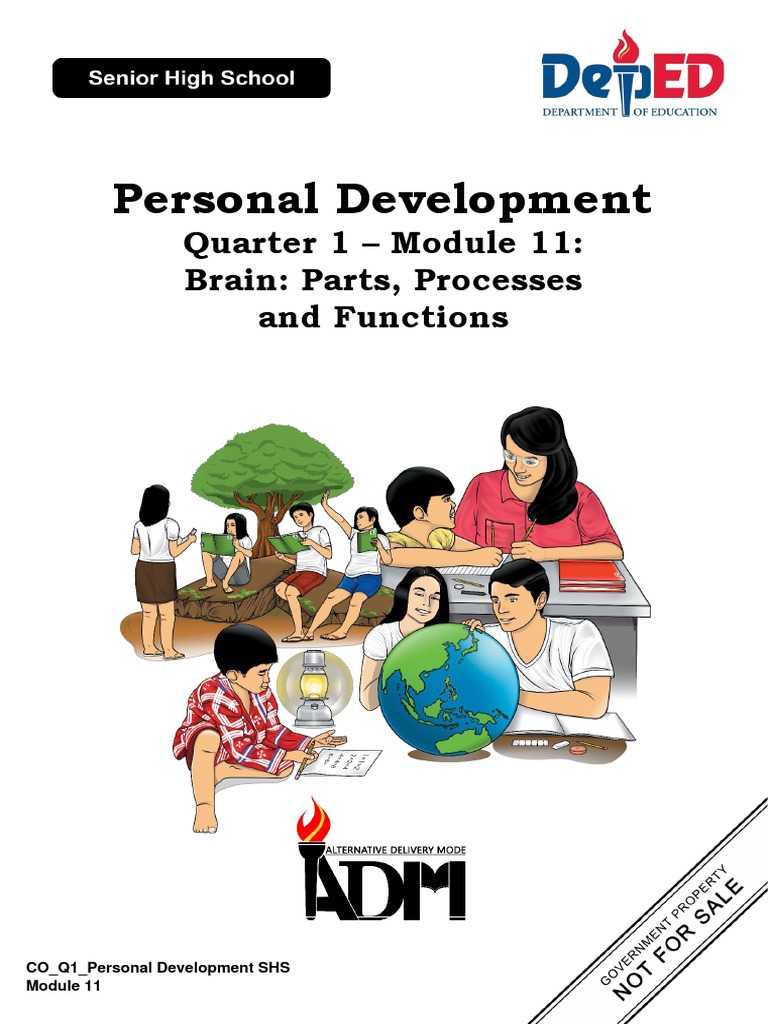 Personal Development: Quarter 1 - Module 11: Brain: Parts, Processes ...