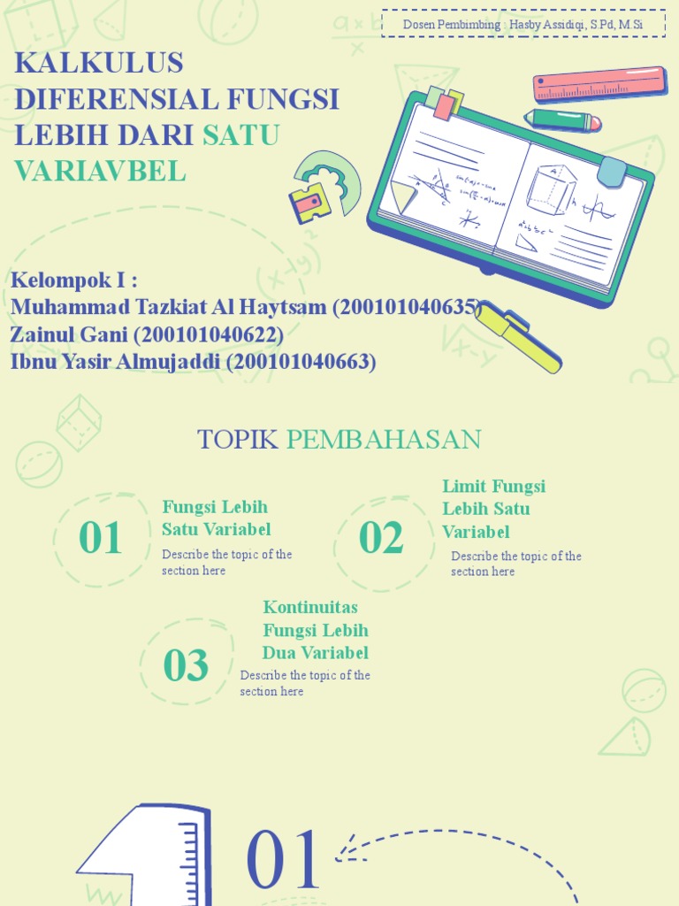 Kalkulus Diferensial Multivariabel | PDF | Metode & Bahan Ajar