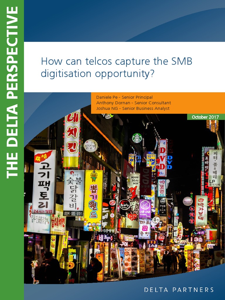 Telcos Capture The SMB Digitisation Opportunity | PDF | Analytics | Innovation