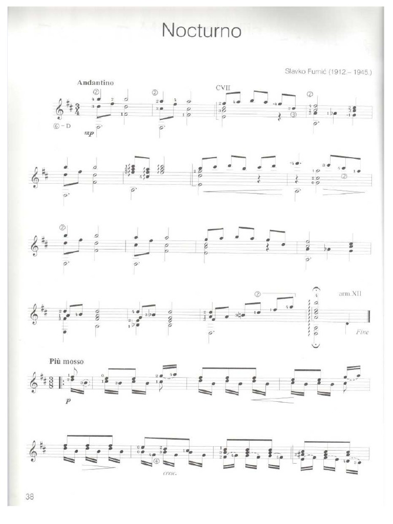 Nocturno Slavko Fumic | PDF