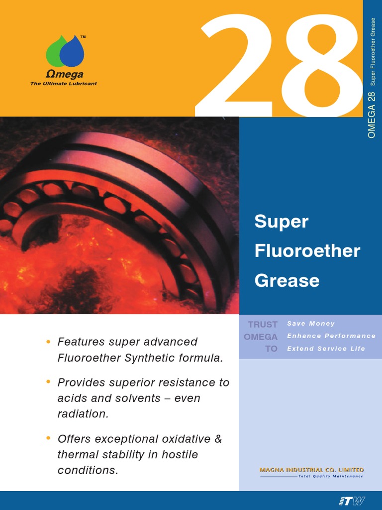 Super Fluoroether Grease | PDF | Nitrogen | Chemical Compounds