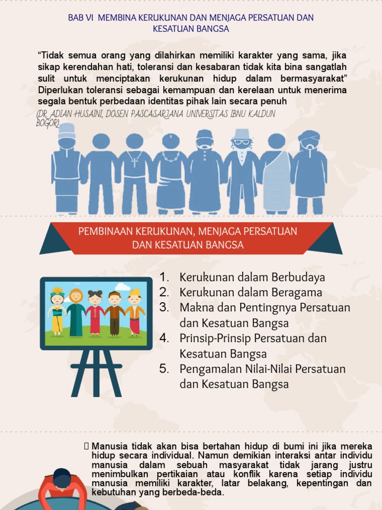 Menjaga Kerukunan Dan Kesatuan Bangsa Latsar | PDF