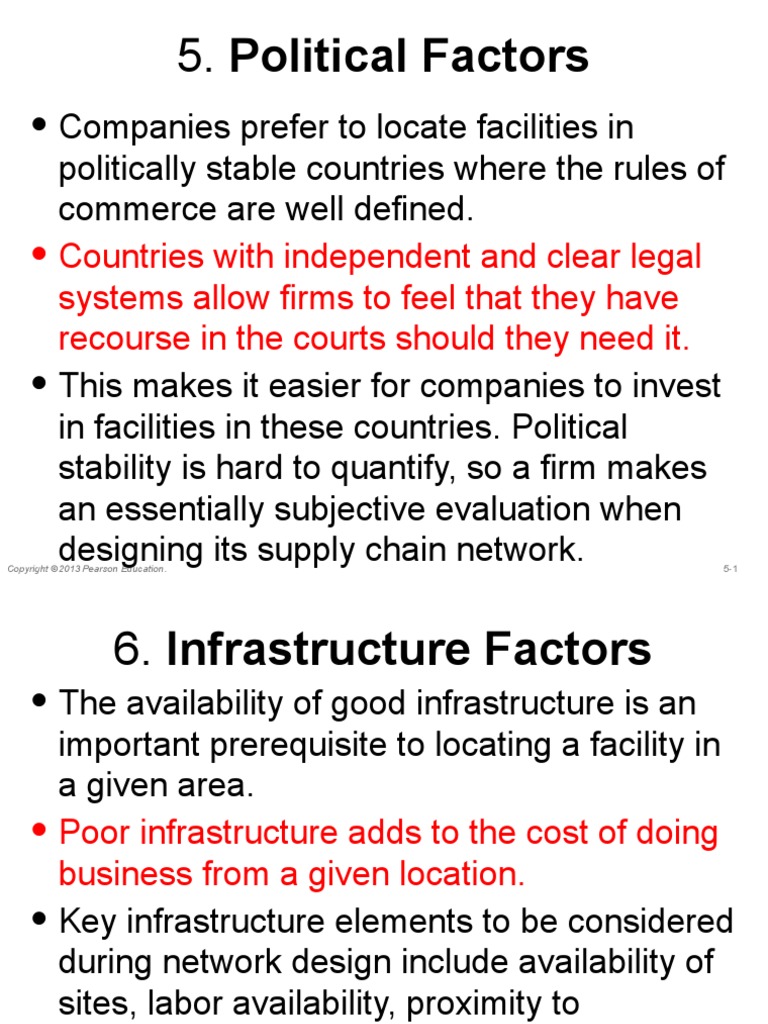 Political Factors | PDF | Supply Chain | Logistics