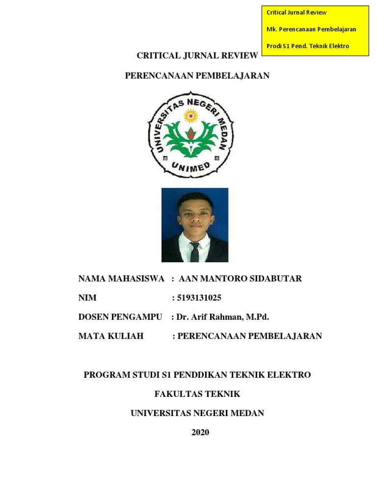 CJR Perencanaan Pembelajaran Aaannn... | PDF