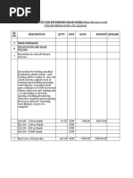 BOQ - Road Works | PDF | Road | Asphalt