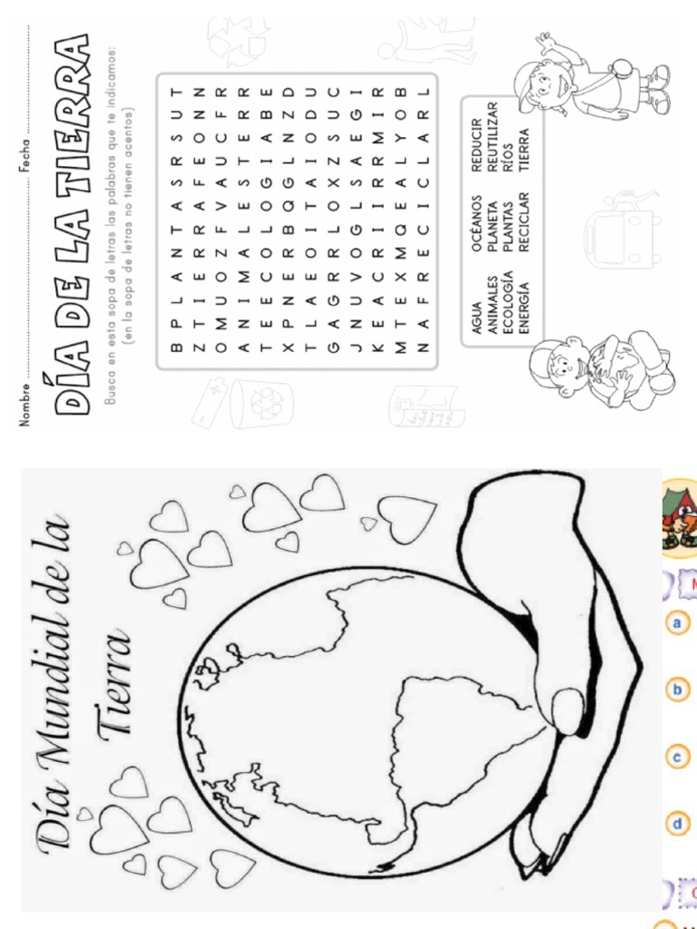 Fichas Dia de La Tierra | PDF