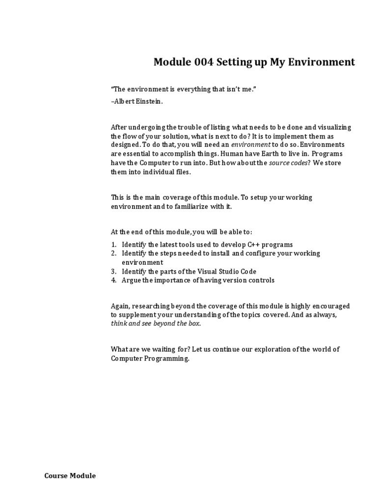 W4-Module-Problem Solving Through | PDF | Integrated Development ...