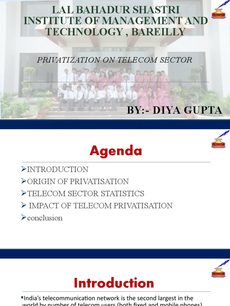 Impact of Telecom Privatization in India | PDF | Service Industries ...
