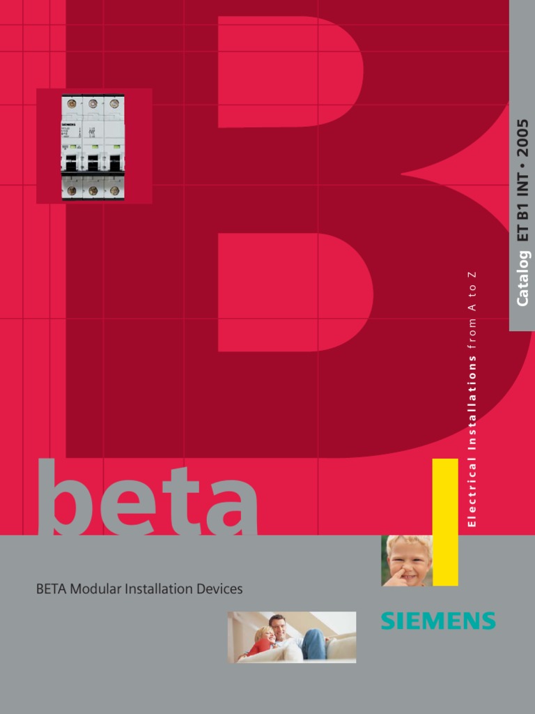 Beta Catalog Et b1 2005 | PDF | Automation | Product Lifecycle