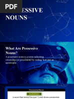 Possessive Nouns Practice Song | PDF | Foreign Language Studies | Poetry