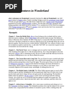 Major Characters in Alice's Wonderland | PDF | Alice (Alice's ...