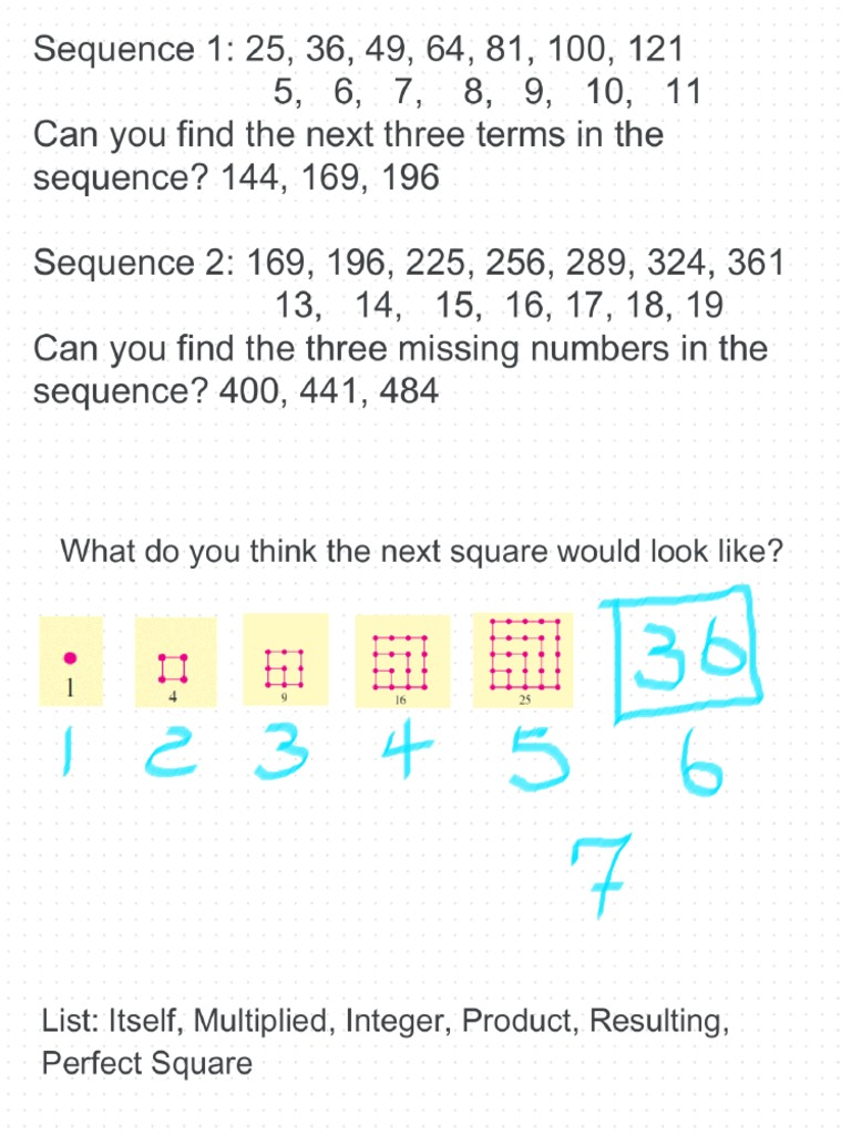 square-number-sequence-pdf