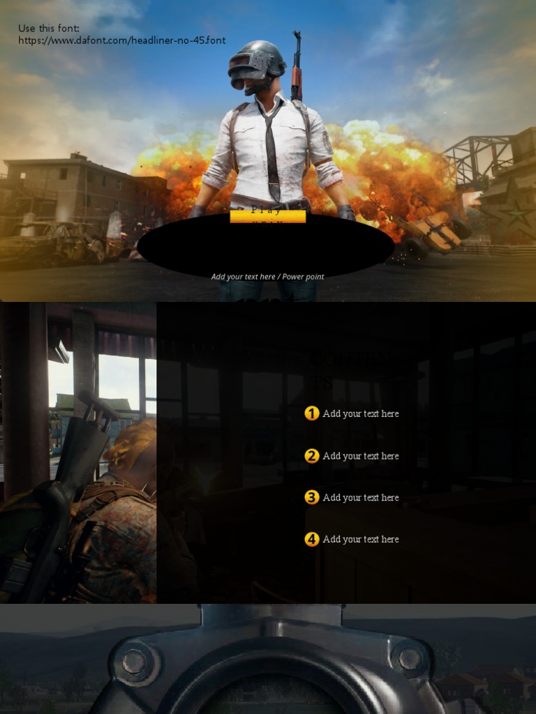 Pubg Template | PDF