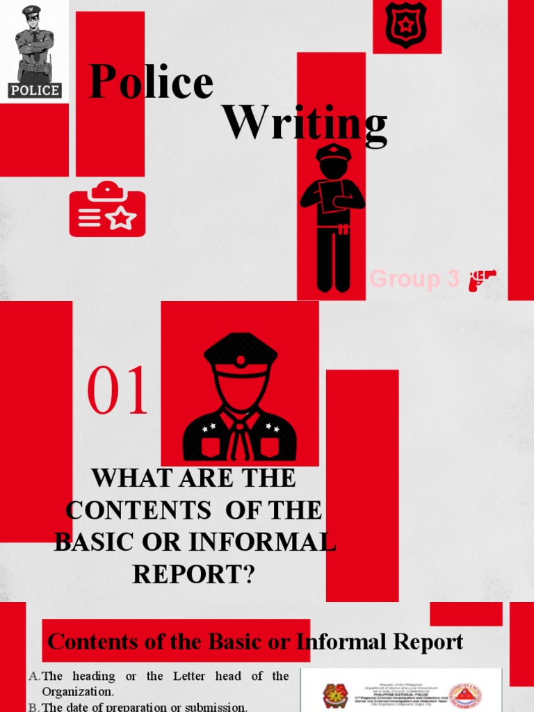 Police Writing NF | PDF | Police | Arrest