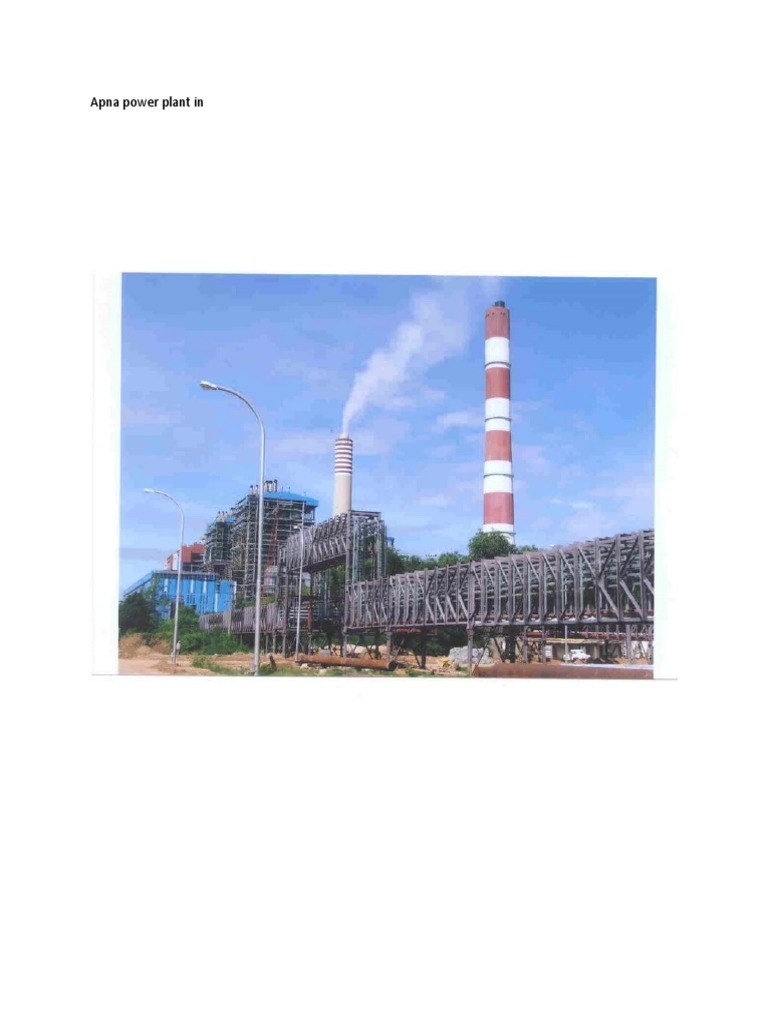 Apna Power Plant Overview | PDF