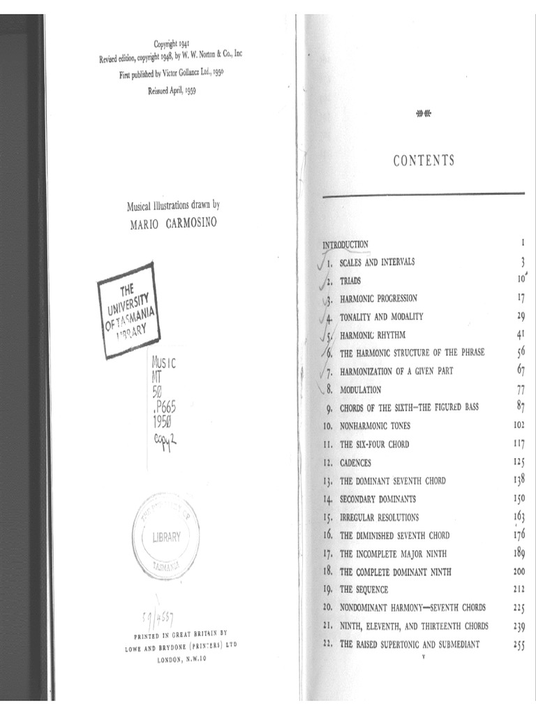 Counterpoint. (Musical Illustrations Drawn by Mario Carmosino.) - by ...