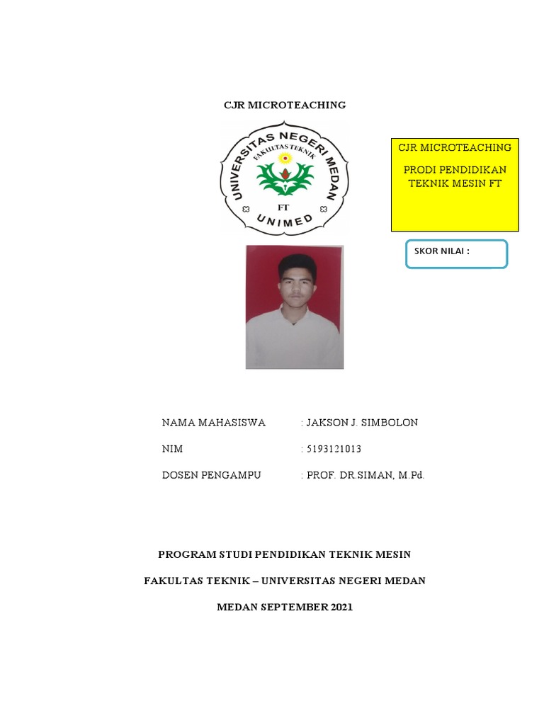 CJR Microteaching Jakson | PDF