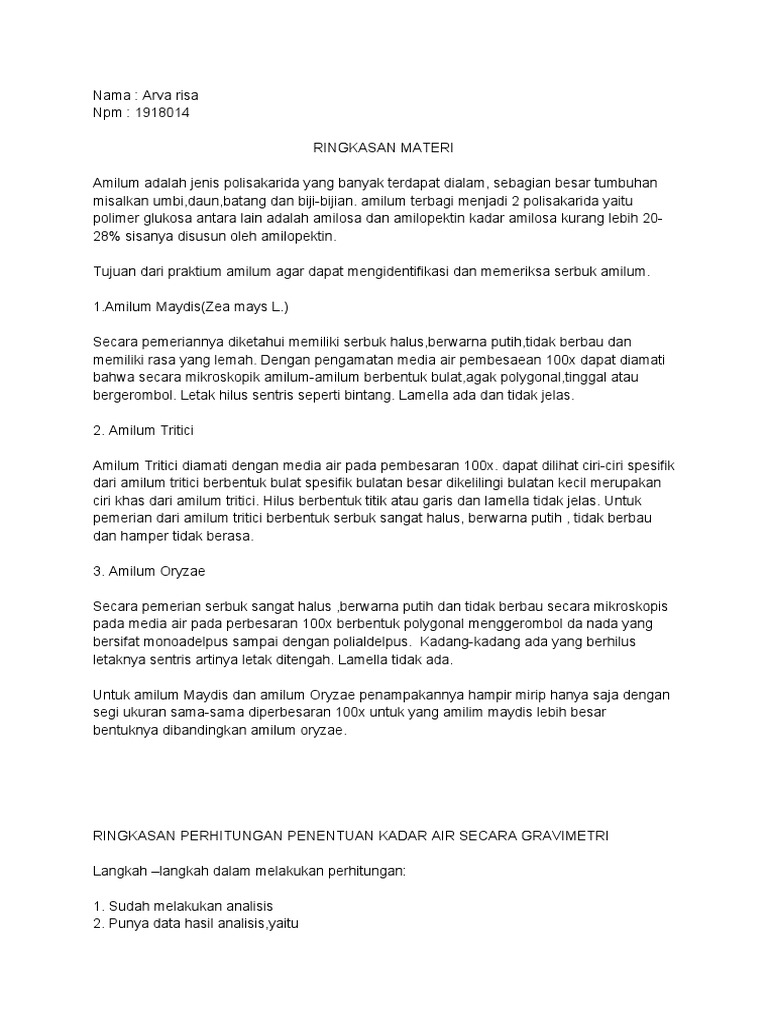 Tugas Arva Risa | PDF