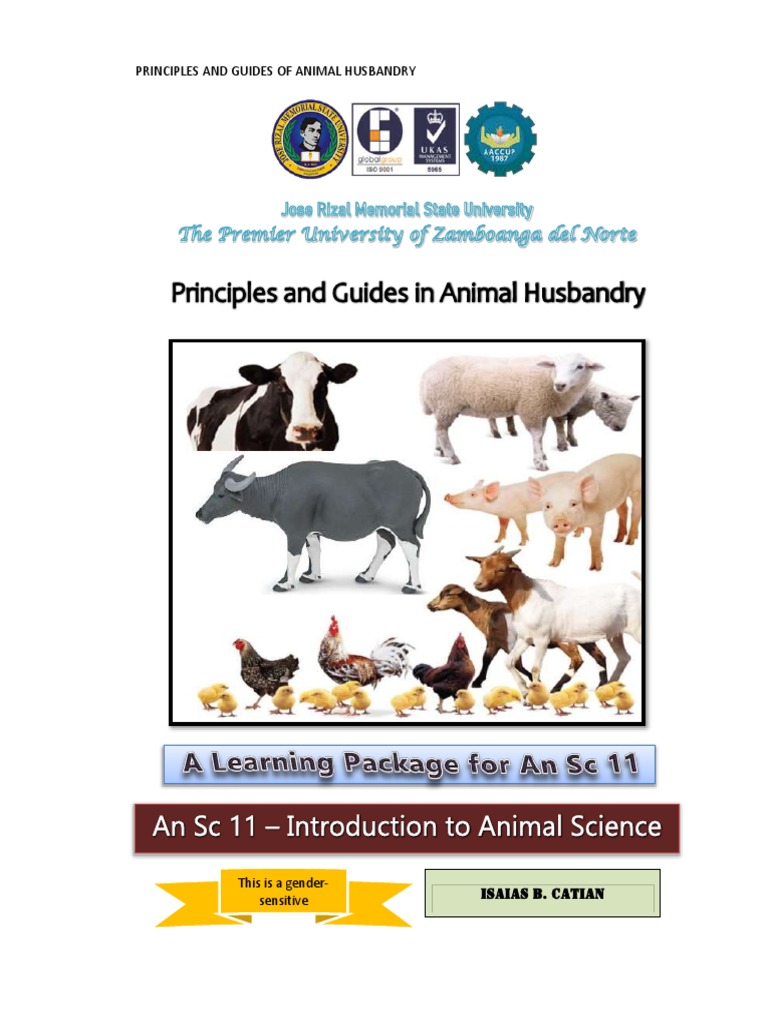 An SC 11 - Intro To Animal Science | PDF | Sheep | Chicken