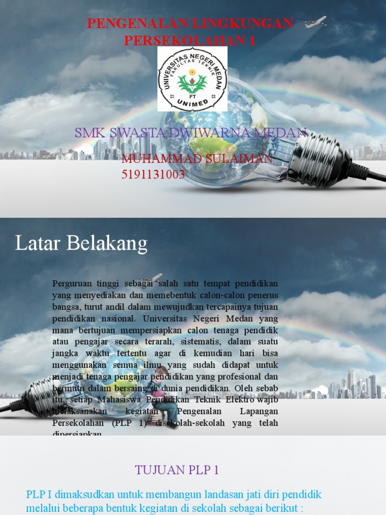 PLP 1 - SMK - Dwiwarna - Medan - Muhammad Sulaiman | PDF
