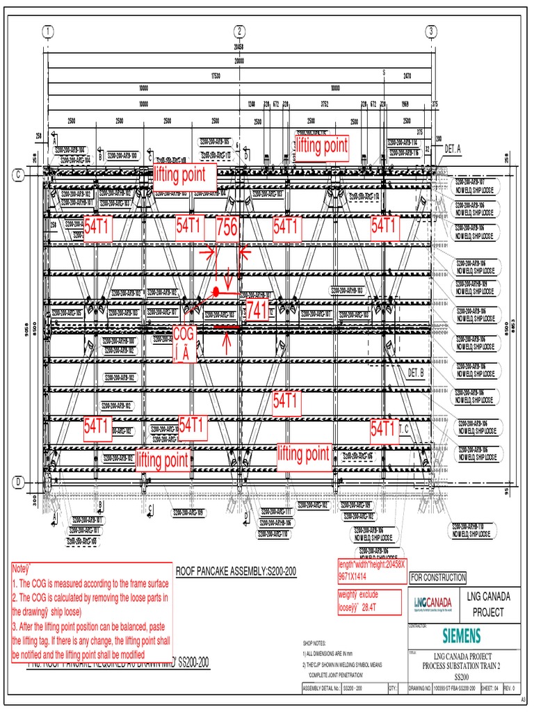 Lifting Drawings For SS200 | PDF