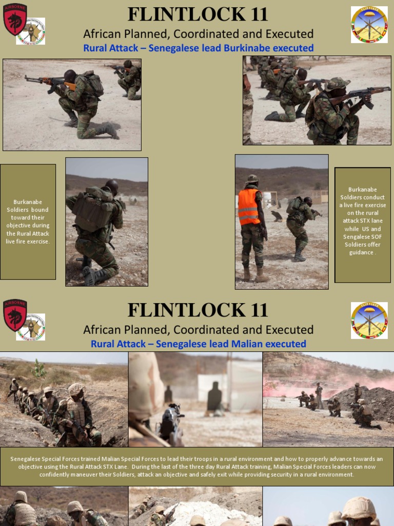 Flintlock 2011 Storyboards | PDF | Military Operations | Military Science