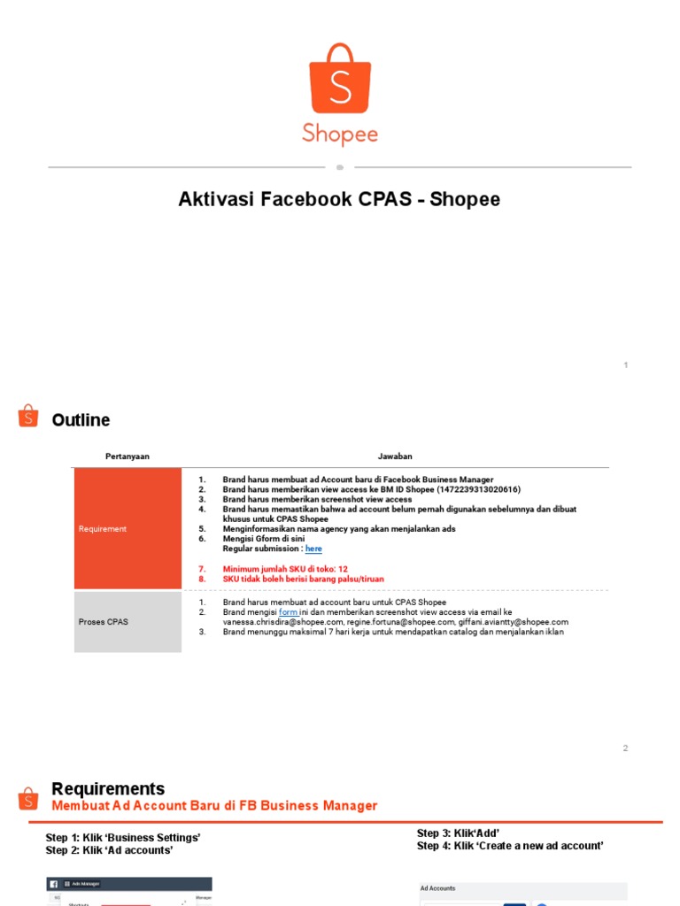 (External) CPAS Activation Guide For Brands | PDF | Pengelolaan ...