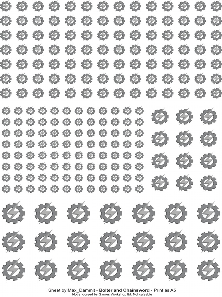 Steel Confessors Logo Sheet | PDF