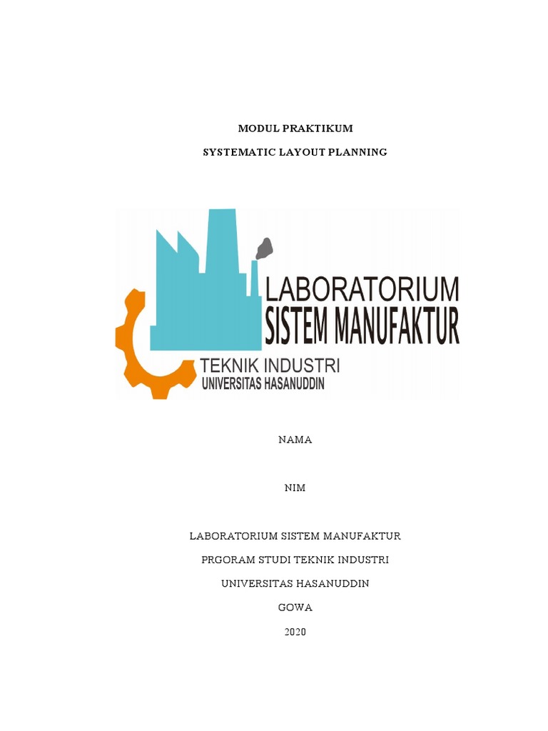Modul 5 (Systematic Layout Planning) | PDF