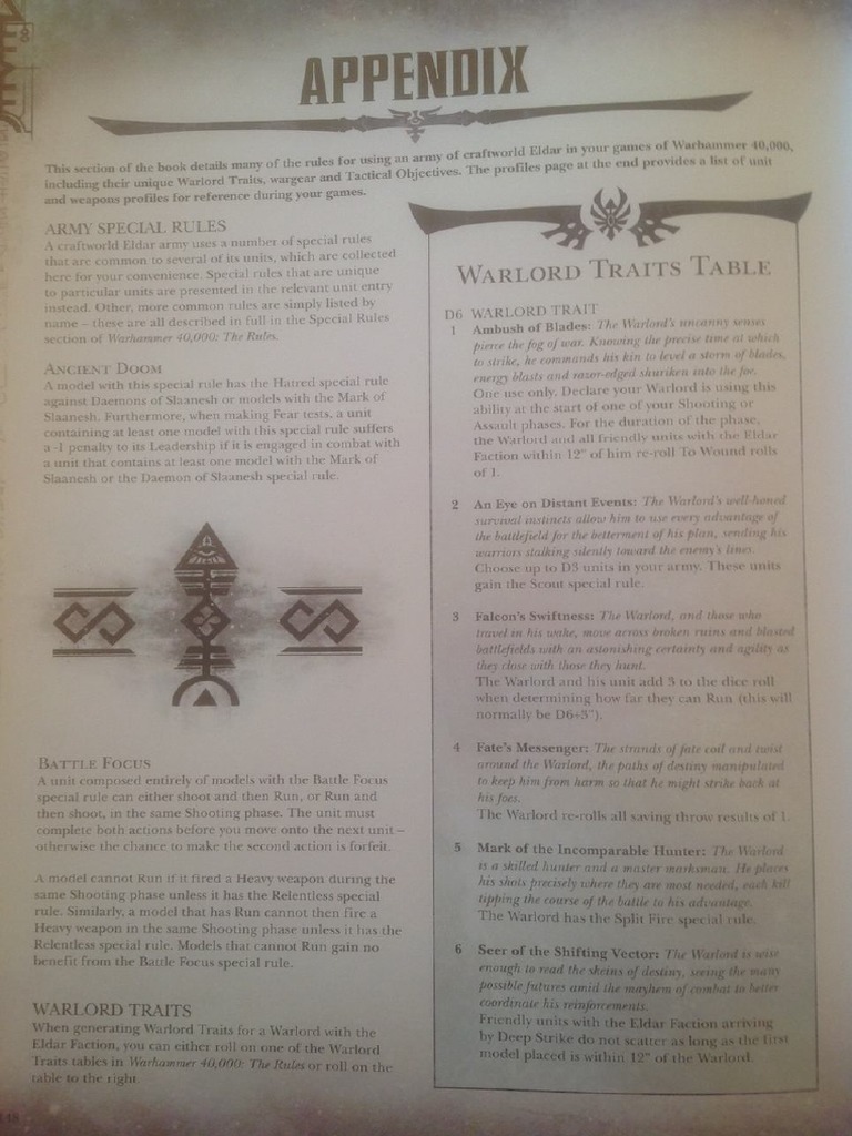 Wh40k - Eldar Craftworlds - Codex (7e) (Book) | PDF