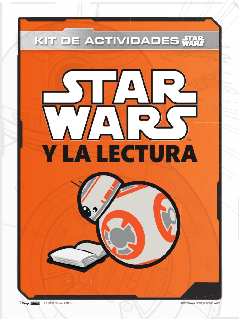 Kit Actividades Star Wars y La Lectura | PDF | Princesa leia ...