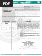 Lesson Plan in Kindergarten Quarter 2 Week 10 | PDF