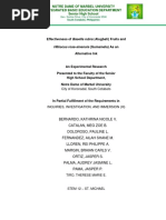 Natural Ink From Alugbati | PDF | Ink | Wellness