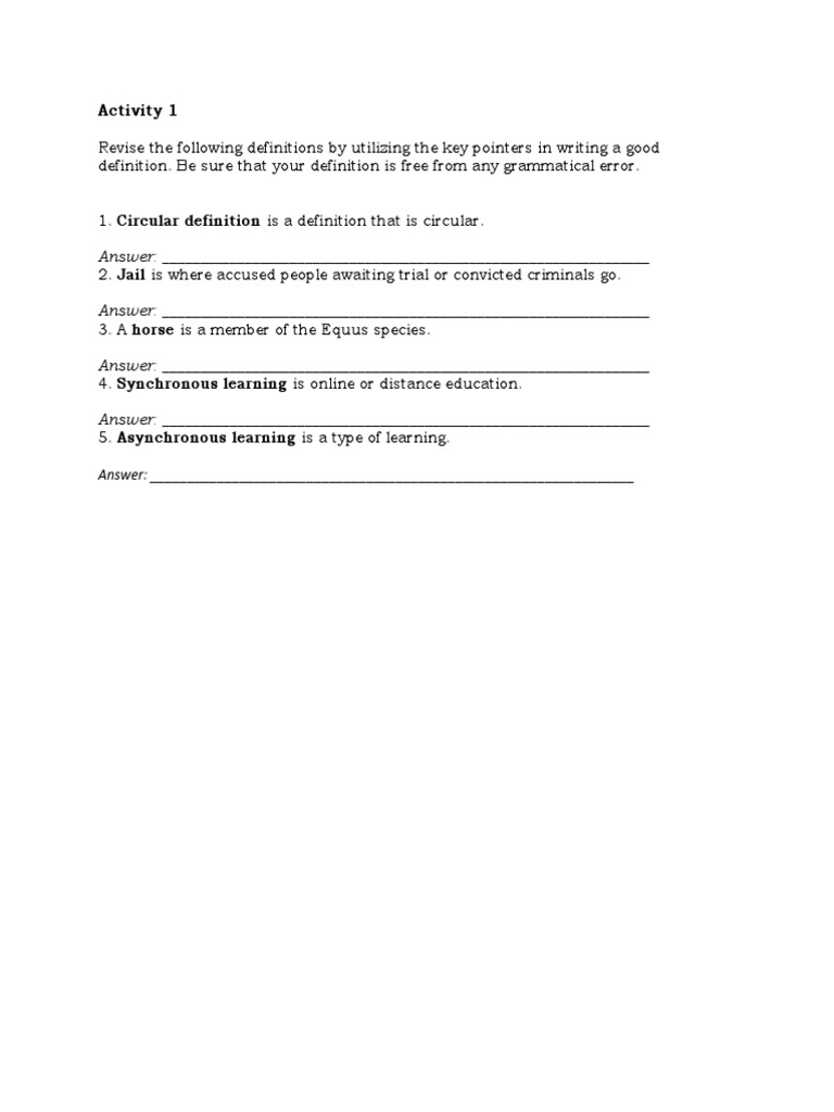 Activity 1 Quarter 4 Module 1 | PDF