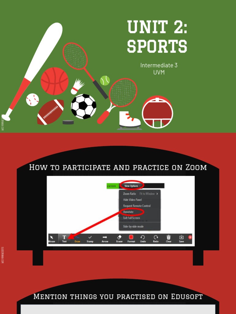 Unit 2 Sports Class 3 | PDF